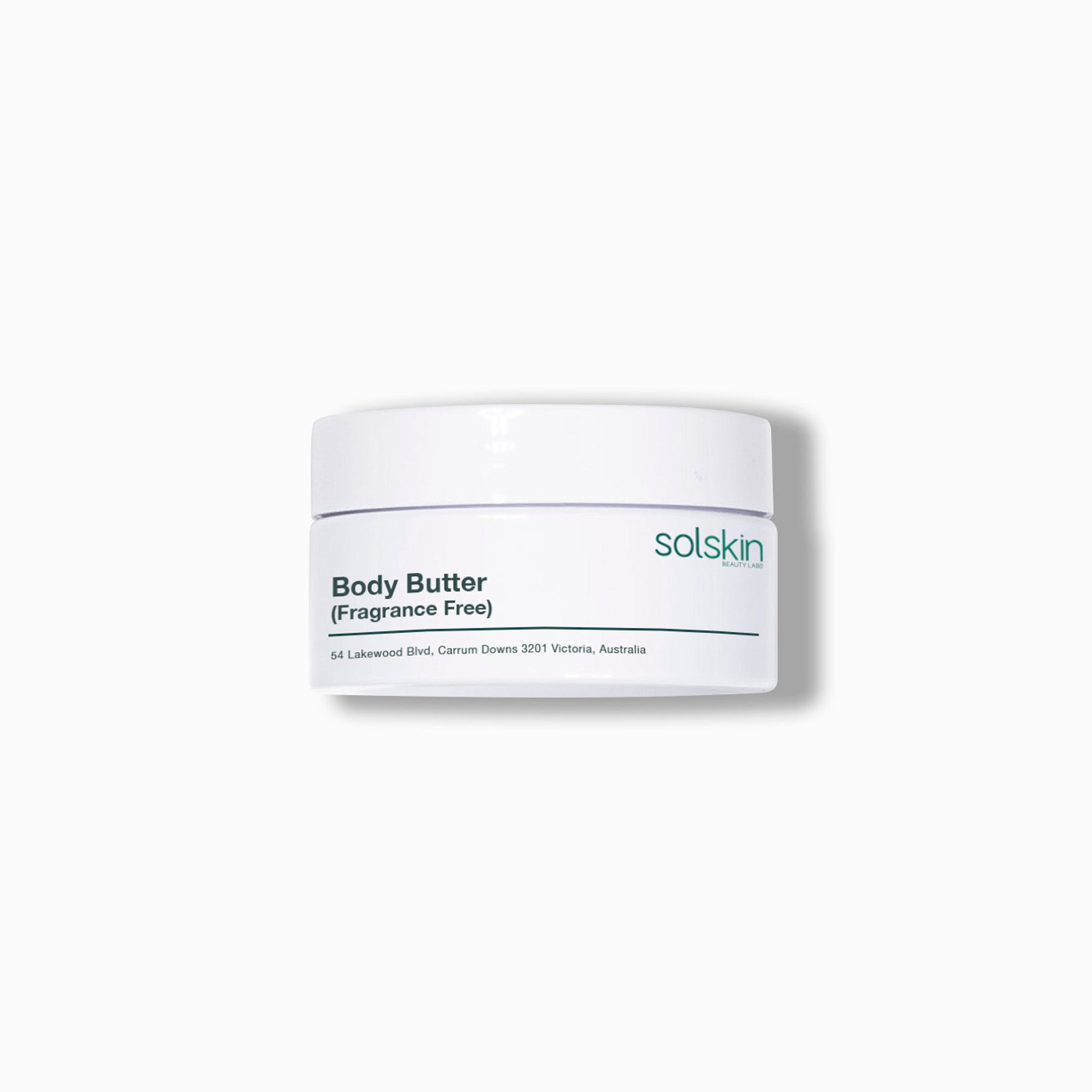 Body Butter - Fragrance Free – Solskin Beauty Labs