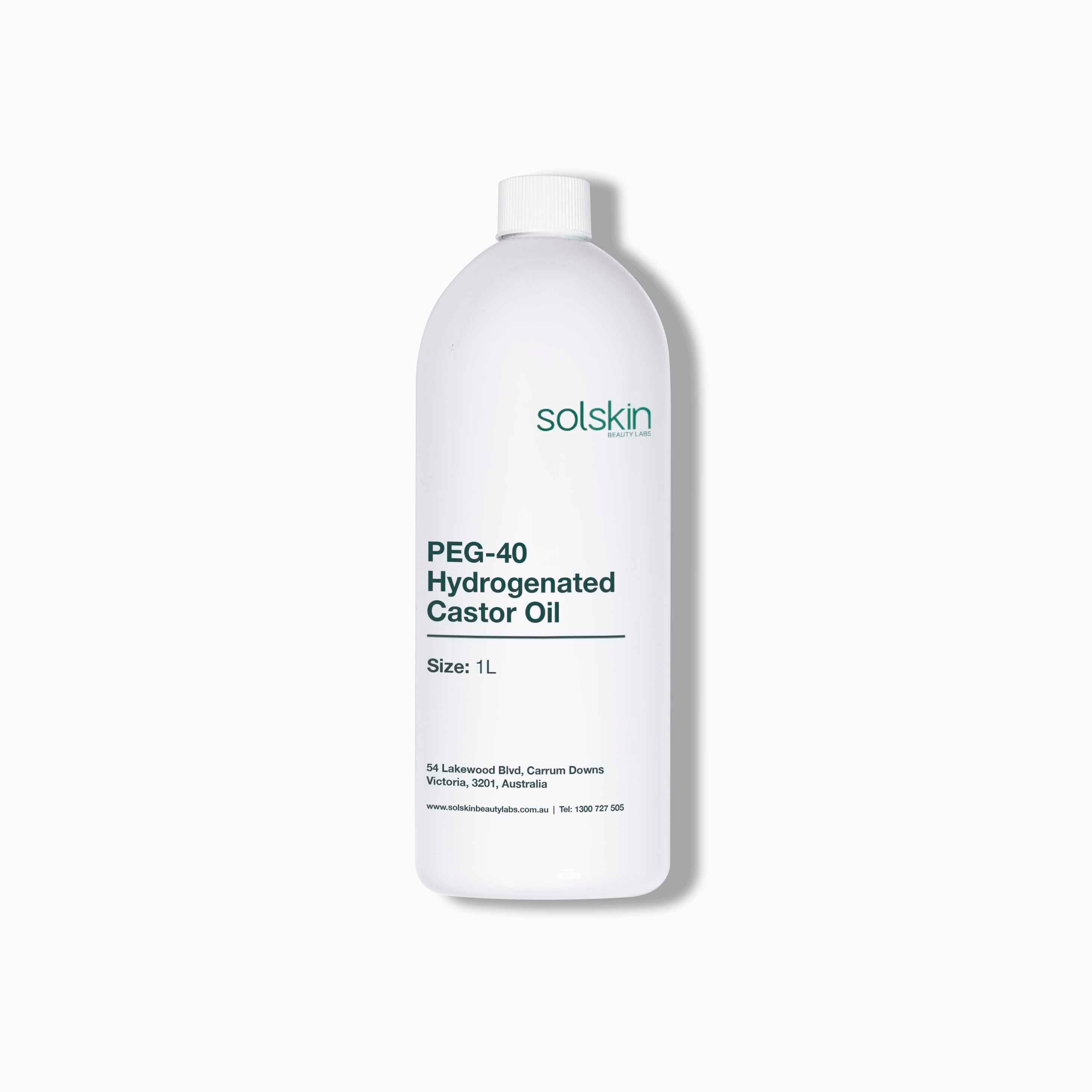 PEG-40 Hydrogenated Castor Oil – Solskin Beauty Labs